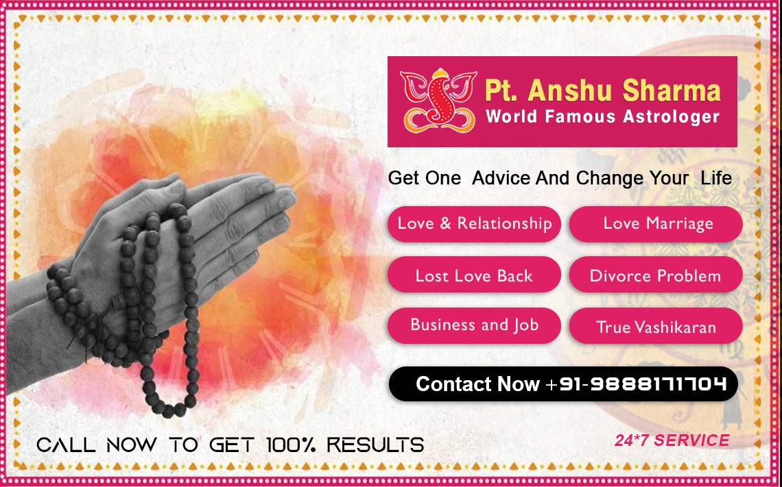 Love Guru Astrologer In Chandigarh Astrologer Anshu Sharma - Siachen