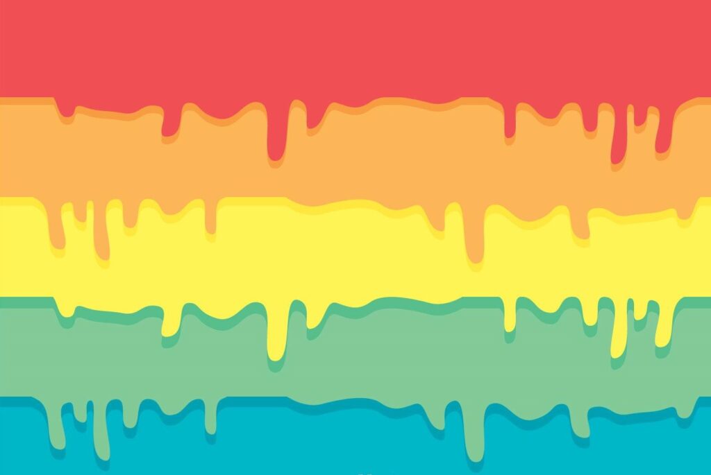 colorful-paint-drip-background-vector - Siachen